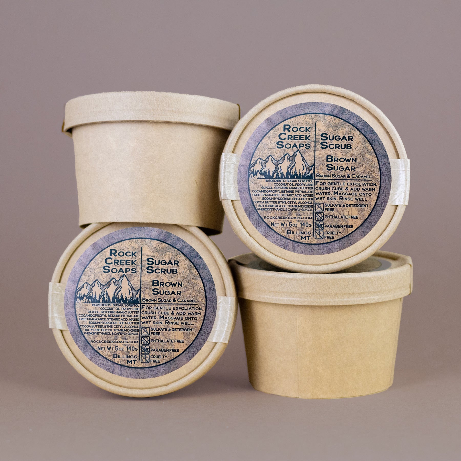 Sugar Scrub | Brown Sugar – Redwood Cloth Company